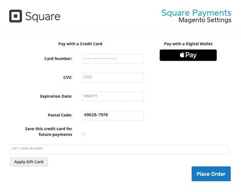 Magento 2 Square Payment Gateway Extension Magento Extensions