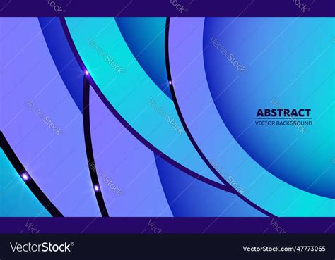 Abstract Violet And Blue Gradient Circles Vector Image