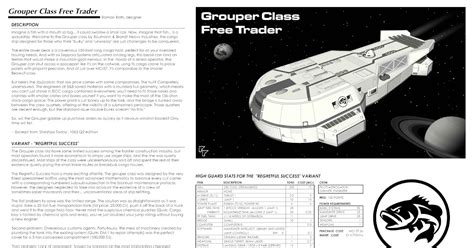 Yet Another Traveller Blog Grouper Class Free Trader