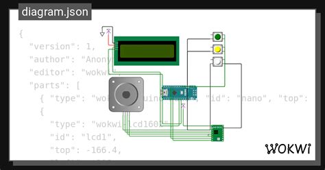 Motor For Door Wokwi Esp32 Stm32 Arduino Simulator
