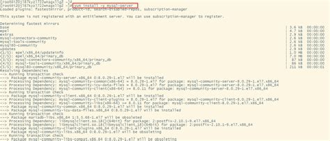 Linux 在线安装MySQL 业余砖家 博客园