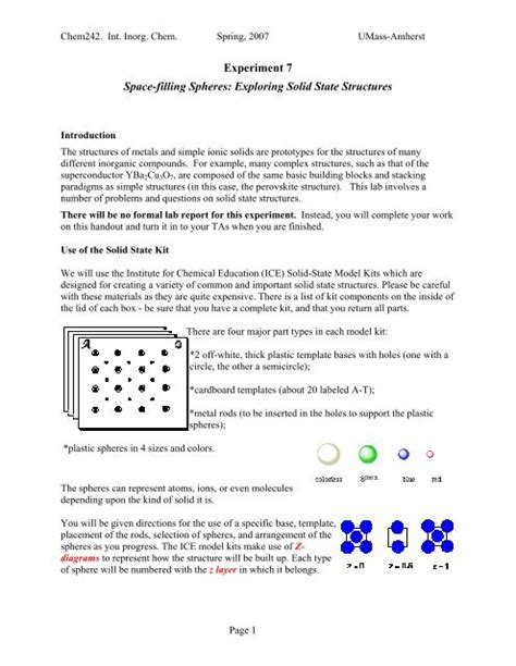 Exploring Solid State Structures