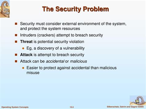 PPT Chapter Security PowerPoint Presentation Free Download ID