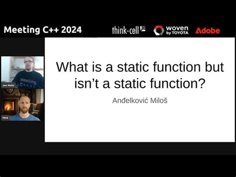 Free Video What Is A Static Function But Isnt A Static Function From