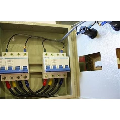 Jual Panel Interlock Switch Pln Genset Chint 4P Ohm Saklar Switch Handle Shopee Indonesia
