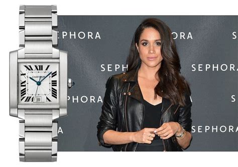 Меган Маркл в часах Cartier TankМеган Маркл в часах Cartier Tank ...