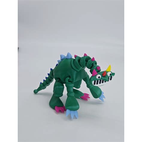 Poppy Playtime Chapter 4 Doey Pianosaurus Plush Toy 3d Printing