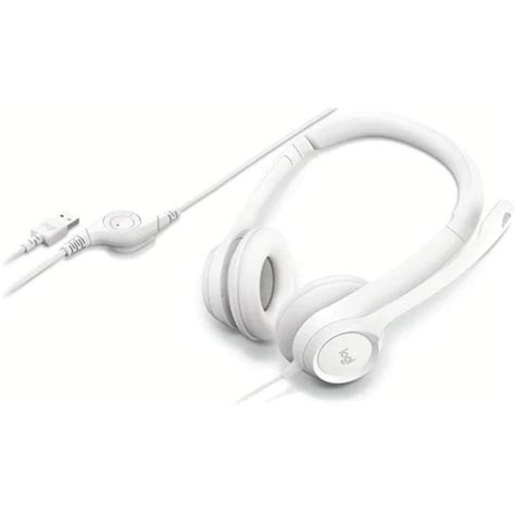 Logitech H Usb Computer Headset Off White Usb N A Emea