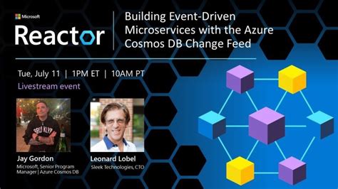 Jay Gordon On Linkedin Building Event Driven Microservices With The