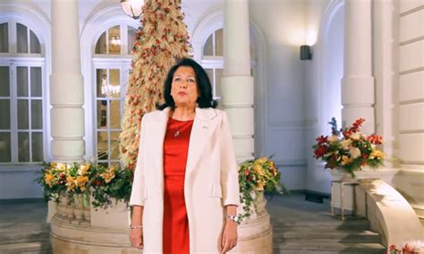 სალომე ზურაბიშვილი საპატრიარქოში ილია მეორესთვის დაბადების დღის მისალოცად მივიდა Metronome Ge