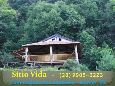 Ppt Sítio Vida 289985 3223 Comunidade De Campinho Iconha Es