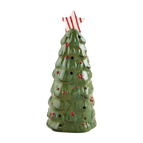 Large Farm Christmas Tree Sitter Mud Pie