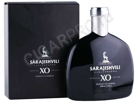 Купить коньяк Сараджишвили XO выдержка 10 лет Блек Эдишн 0.7 л в ...
