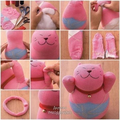 Кучка игрушек из носков