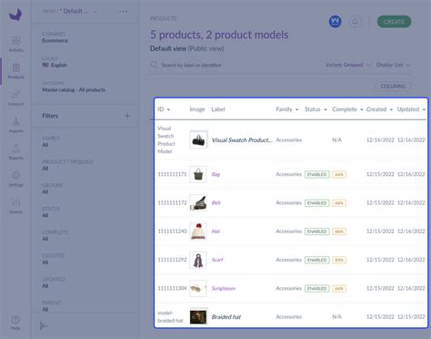 Akeneo Visual Swatch Attribute Csv Xlsx Product Variation Webkul