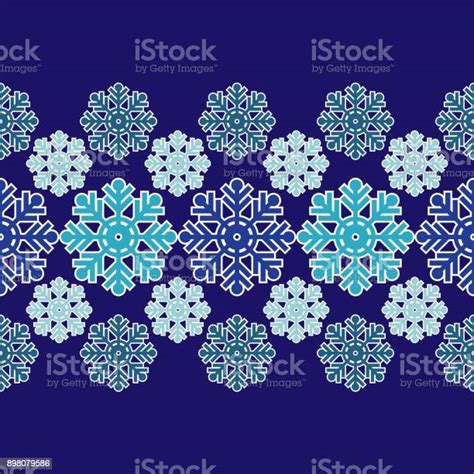 낙서 눈송이와 원활한 벡터 배경입니다 겨울 패턴입니다 섬유 교감입니다 겨울에 대한 스톡 벡터 아트 및 기타 이미지 겨울 공휴일 기하 도형 Istock