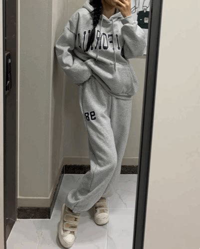 [🚀77까지 완전도톰🚀] 빅사이즈 겨울 기모 트레이닝 조거 후드 트레이닝 세트 투피스룩 2color 에이블리