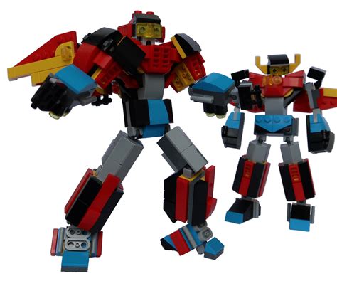 Lego Moc Super Robot² By Re Creator Rebrickable Build With Lego