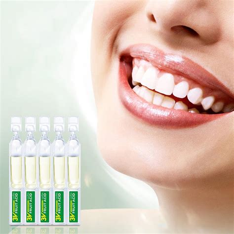 Sadoer Fruit Acid Tooth Whitening Serum Cleaning Teeth Oral Care Freshens Breath Whitening Serum