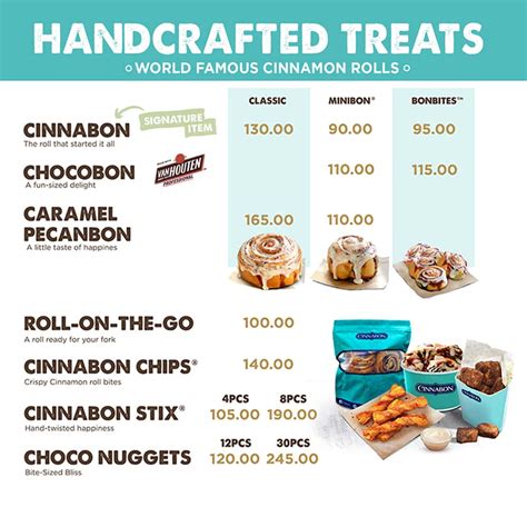 Cinnabon Menu Prices Philippines 2026 Updated — All About Philippines
