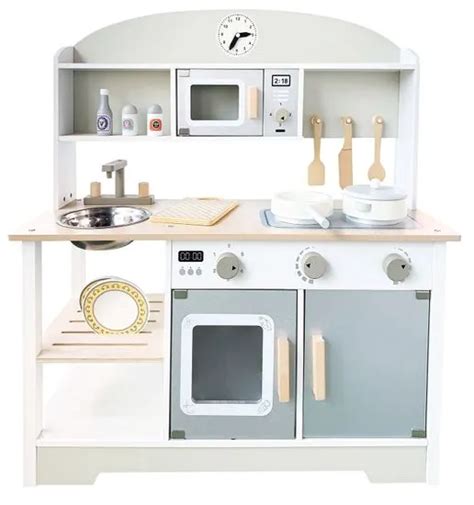مطبخ خشب للاطفال بالحجم الكبير العاب مطبخ مع الملحقات