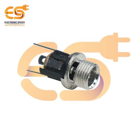 Pin DC Power Supply Female Jack Socket Connector Pack Of