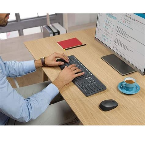 Jual Xpzs Logitech Wireless Mouse Keyboard Mk235 Combo Mk 235