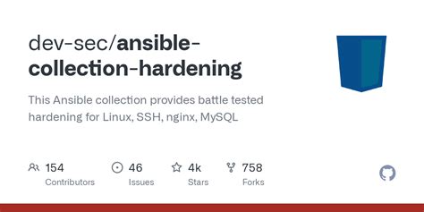 Github Dev Secansible Collection Hardening This Ansible Collection