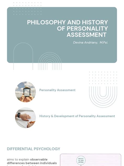 History Of Personality Assessment Pdf Psychology Psychological