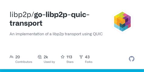 Github Libp2pgo Libp2p Quic Transport An Implementation Of A Libp2p