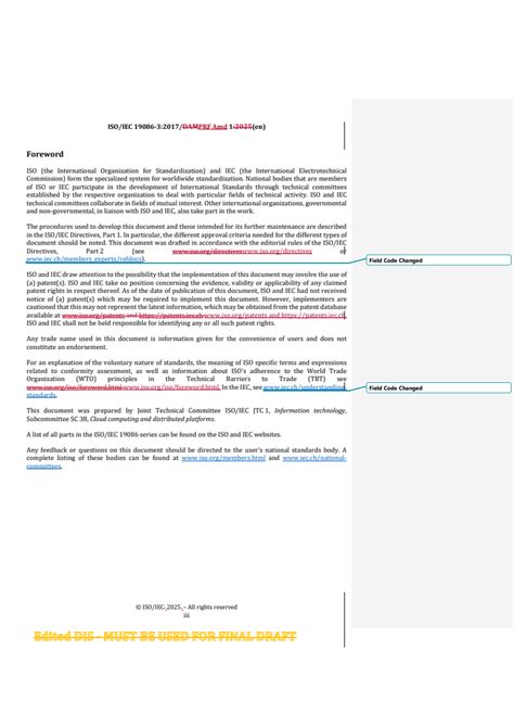 ISO IEC 19086 3 2017 Amd 1 2025 Information Technology Cloud Computing Service Level Agreement