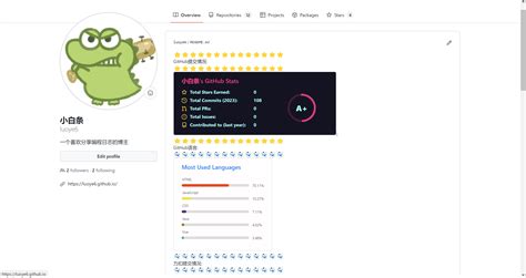 Github个人页面美化教程详细版10 20分钟