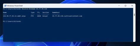 How To Use Reverse Dns Lookup Command On Windows