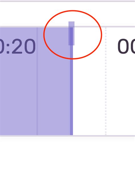 Design Nit Timeline Should Not Have Extra Rectangle Sticking Out