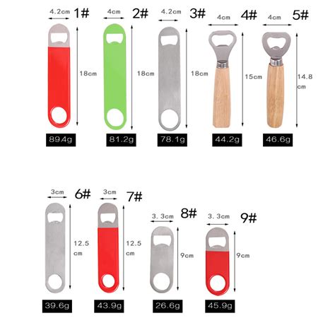 Promotional Different Types Bottle Opener Wholesale Custom Metal