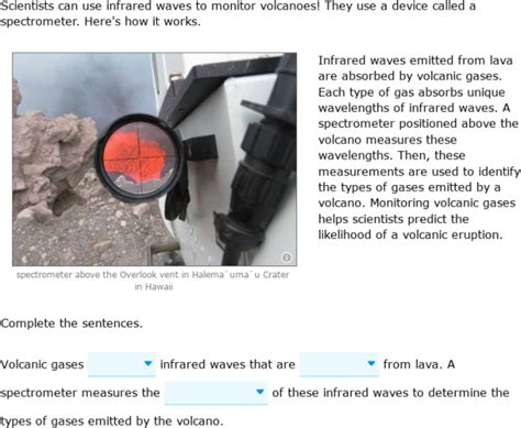 IXL Applications Of Infrared Waves Th Grade Science