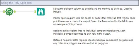 alteryx spatial tools poly build and poly split w challenges the