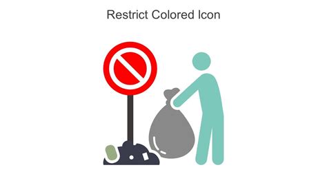 Restrict Colored Icon In Powerpoint Pptx Png And Editable Eps Format Ppt Slide