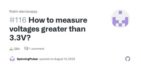 How To Measure Voltages Greater Than 33v · Fhdm Dev Scoppy