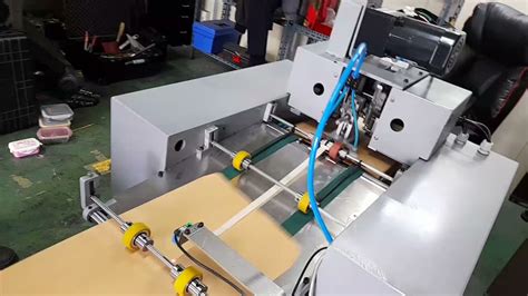 종이봉투 자동공급기 Youtube