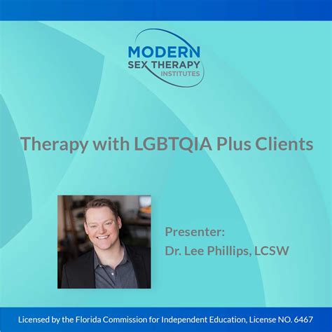 Therapy With Lgbtqia Plus Clients 2022 Modern Sex Therapy Institutes