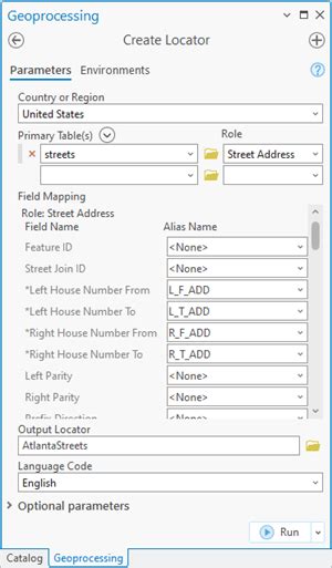 Create A LocatorArcGIS Pro Documentation