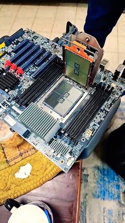 Amd Treadripper How To Get Cpu Out Of The Tray 5955wx Guide Technology Amd Threadripper