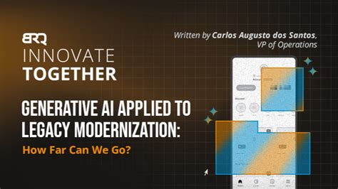 Generative Ai Applied To Legacy Modernization How Far Can We Go