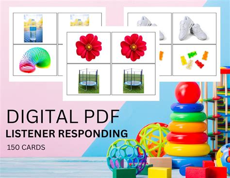 Aba Therapy Cards Listener Responding Vb Mapp Levels 1 2 Digital Pdf Etsy