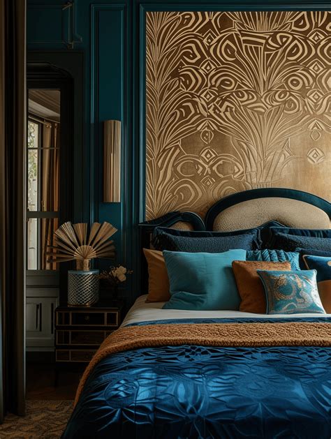 Art Deco Bedroom Colours
