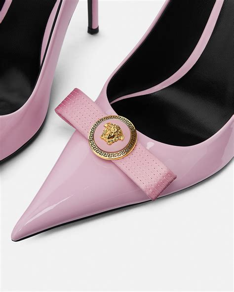 Versace Gianni Ribbon High Pumps Versace