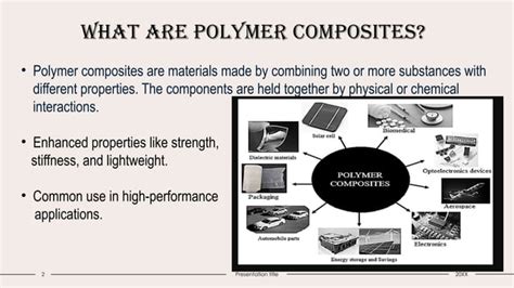 Polymer Composites Classification Reinforcements Matrices Pptx