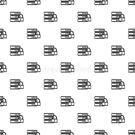 Data Retention Protection Pattern Simple Style Stock Vector