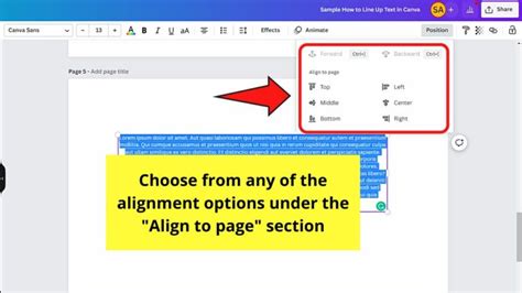 How To Line Up Text In Canva A Complete Guide